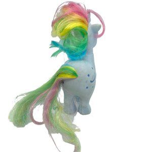 Hasbro | Toys | My Little Pony Mlp Moonbeam Blue Rainbow Hair Unicorn ...
